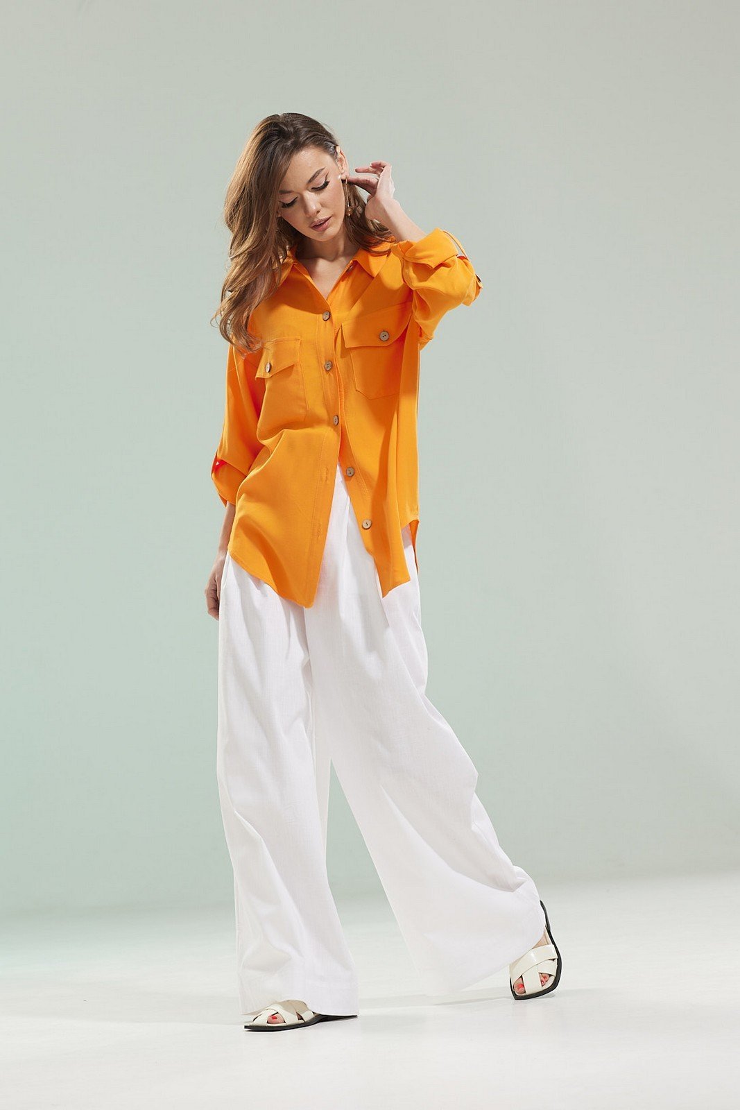 Блузка 2087-1 Kaloris купить в интернет магазине Велесмода